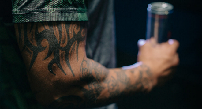 Red Bull Wings Tattoo