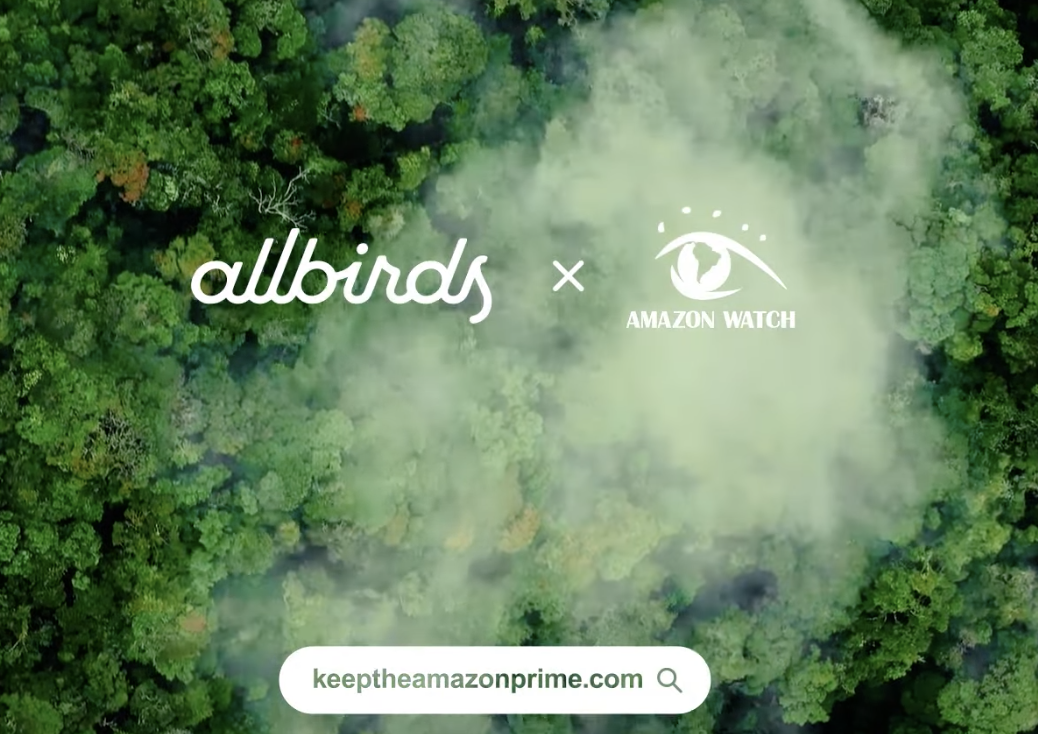 Keep The Amazon Prime - a global campaign for Allbirds - stoppress.co.nz