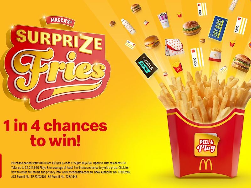 McDonald's launches new 'Surprize Fries' campaign - stoppress.co.nz