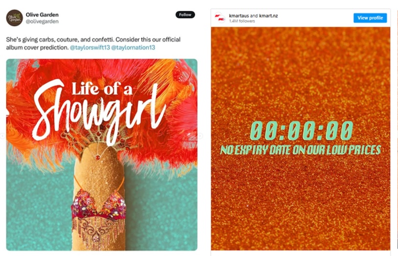 Around the World: Orange is the new gold as brands jump on Taylor Swift ...
