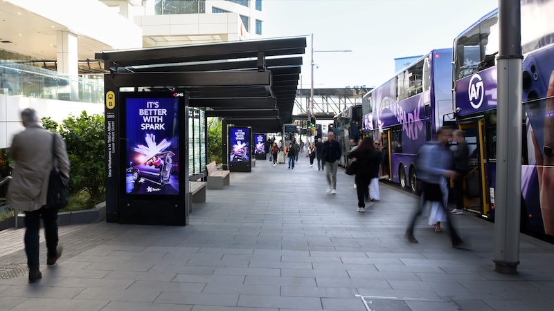 QMS NZ lights up Auckland with successful street furniture handover ...
